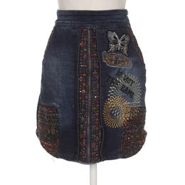 Desigual Damen Rock, marineblau