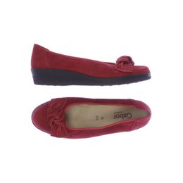 Gabor Damen Ballerinas, rot