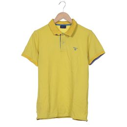 Gant Herren Poloshirt, gelb, Gr. 48