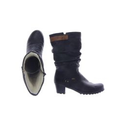 Rieker Damen Stiefel, schwarz