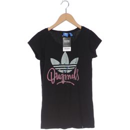 adidas originals Damen T-Shirt, schwarz, Gr. 36