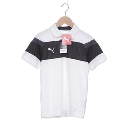 Puma Herren Poloshirt, weiß, Gr. 128