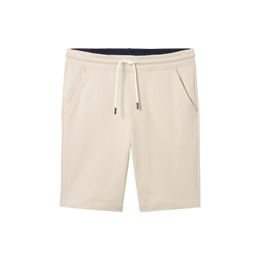 Tom Tailor Herren Basic Sweatshorts, braun, Uni, Gr. XXL