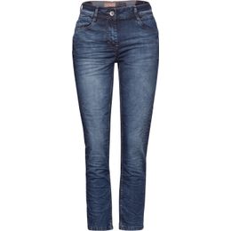 Cecil Jeanshose, Slim Fit, Five-Pockets, für Damen, blau, 33/26