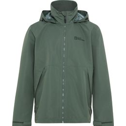 Jack Wolfskin Funktionsjacke "Elderberg", TEXAPORE, für Herren, grün, M