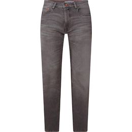 Pierre Cardin Lyon Jeans, Tapered-Fit, 5-Pocket-Style, für Herren, grau, 36/30