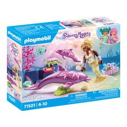 Playmobil 71501 Meerjungfrau mit Delfinen Spielset, Mehrfarbig