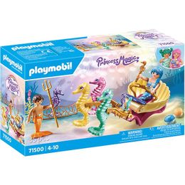 Playmobil 71500 Meerjungfrauen-Seepferdchenkutsche Spielset, Mehrfarbig