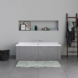 Duravit P3 Rechteck-Badewanne, für Einbau, Weiß, 160x70 cm – Position Rückenschräge wählbar