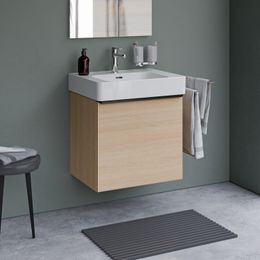 Duravit Soleil Badmöbel-Set mit Griffleiste inkl. Waschbecken, mit 1 Auszug, 60 cm - Farbe wählbar