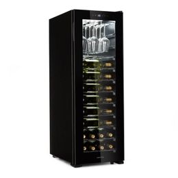 Bellevin 62 Weinkühlschrank 56 Flaschen 5-20°C Energieklasse a schwarz - Schwarz - Klarstein