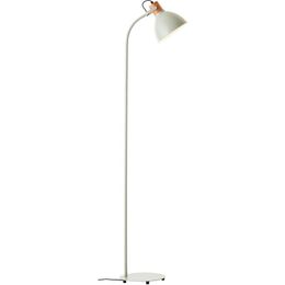 Erena Standleuchte 1,5m hellgrün Metall/Holz Fußschalter 1x A60, E27, 40 w, Geeignet für Normallampe (nicht enthalten) - Brilliant