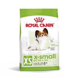 Royal Canin X-Small Adult 8+ Trockenfutter für ältere sehr kleine Hunde, 500 g