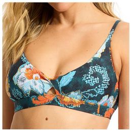 Seafolly - Women's Spring Festival Twist Front Bralette - Bikini-Top Gr 42 orange