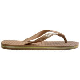 Havaianas - Women's Brasil Logo - Sandalen Brazil 39/40 | EU 41-42 beige/braun