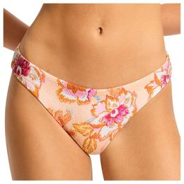 Seafolly - Women's Spring Festival Hipster Pant - Bikini-Bottom Gr 34 orange
