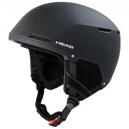 Head - Compact Pro - Skihelm Gr 52-55 cm schwarz