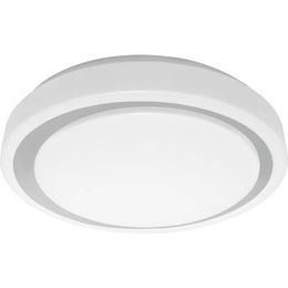 LEDVANCE 4058075486409 SMART+ TUNABLE WHITE Moon 380 GR LED-Deckenleuchte LED 24 W Weiß, Silber