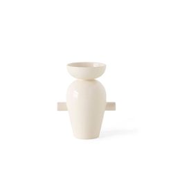 &tradition &Tradition - Momento JH40 Vase, H 27 cm, cream