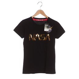 Alpha Industries Damen T-Shirt, schwarz