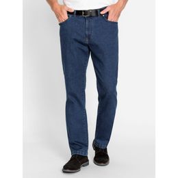 5-Pocket-Jeans Gr. 24, Unterbauchgrößen, blau (blue, stone, washed) Herren Jeans Hosen