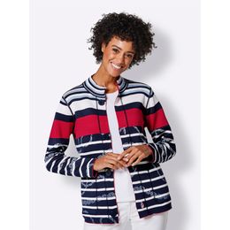 Strickjacke CREATION L PREMIUM Gr. 40, rot Damen Strickjacken