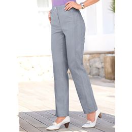 Schlupfjeans Classic Basics Gr. 50, Normalgrößen, grau Damen Jeans