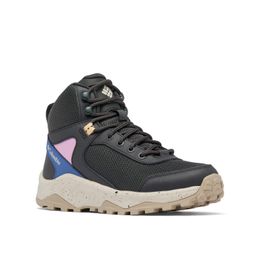 Wanderschuh Columbia "TRAILSTORM™ ASCEND MID WP" Gr. 42, grau (anthrazit) Schuhe Damen