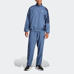 Trainingsanzug adidas Sportswear "M CB TS" Gr. L, blau (preloved ink, legend ink) Herren Sportanzüge Trainingsanzüge