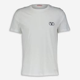 TK Maxx Weißes T-Shirt mit Logoaufnäher