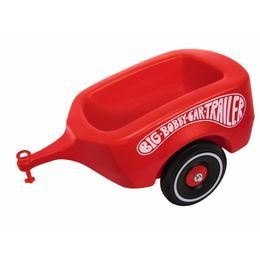 BIG Rutscherauto BIG Outdoor Spielzeug Anhänger Bobby Car Trailer rot 800001300
