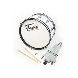 Fame Bass Drum, Junior Marching Bass Drum 16"x7" inkl. Gurt und Schlägel