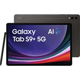 Samsung Galaxy Tab S9+ 5G, Tablet, 256 GB, 12,4 Zoll, Graphite