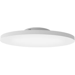 Deckenleuchte Eglo "TURCONA-Z" Lampen Gr. Ø 60,00 cm Höhe: 7,50 cm, weiß LED Deckenlampen