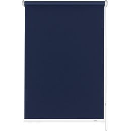 Seitenzugrollo Gardinia "Uni-Rollo Abdunklung" Rollos Gr. 180 cm, einseitig verschiebbar, 162 cm, blau (241 dunkelblau) Verdunkelungsrollos