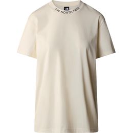The North Face® T-Shirt, Logo-Blende, für Damen, weiß, M