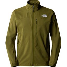 The North Face® Softshelljacke "Nimble", Stehkragen, Brusttasche, für Herren, grün, L