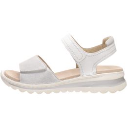 Ara® Sandalen, Klettverschluss, Leder, für Damen, weiß, 39