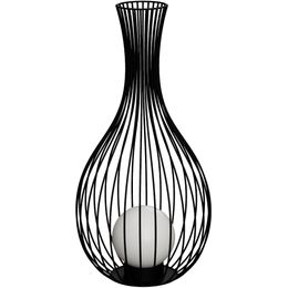 Stehlampe Eglo "FOSSOMBRONE" Lampen Gr. Ø 32,00 cm Höhe: 68,50 cm, schwarz Standleuchten