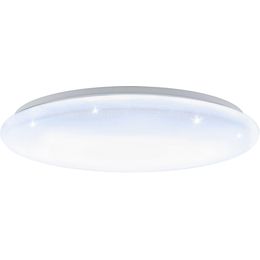 LED Deckenleuchte Eglo "GIRON-S" Lampen Gr. 1 flammig, Ø 57 cm Höhe: 8 cm, weiß LED Deckenlampen