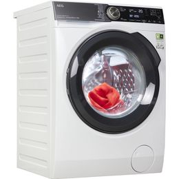 A (A bis G) AEG Waschmaschine "LR8E80690 914501317" Waschmaschinen weiß Frontlader