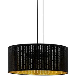 Hängeleuchte Eglo "VARILLAS" Lampen goldfarben (schwarz, goldfarben) Designlampe Pendelleuchten und Hängeleuchten