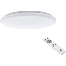 LED Deckenleuchte Eglo "GIRON" Lampen Gr. 1 flammig, Ø 57 cm Höhe: 8 cm, weiß LED Deckenlampen