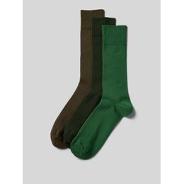 Socken mit Strukturmuster im 3er-Pack