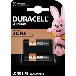 Duracell Photo 2CR5/245 Fotobatterie, 2CR5 (6 V, 1 St), 6V/1400mAh, schwarz