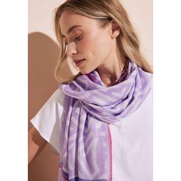 Street One Schal, aus softem Materialmix, lila
