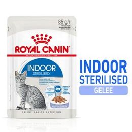 Royal Canin Indoor Sterilised Adult in Gelee 12x85 g