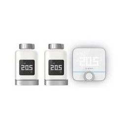 Bosch Smart Home - Erweiterungsset Heizung II mit 2 Thermostaten & 1 Raumthermostat II (Batterie)