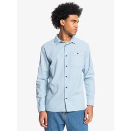 Quiksilver Langarmhemd »Bolam« Ashley Blue XL - US-Größen US-Größen XL Material: Stoff aus reiner Baumwolle
