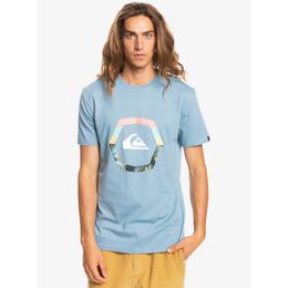 Quiksilver T-Shirt »Uprise« Faded Denim L L Ärmel: kurzärmlig